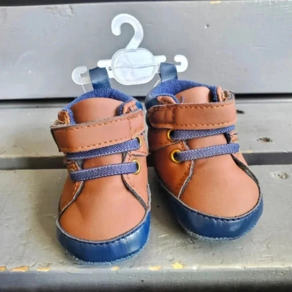 First Steps | Shoes | First Steps Baby Soft Bottom Velcro Top Boots Sz ...
